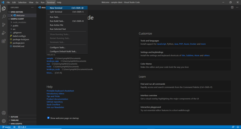 【Vue.js入門】Vue開発に必要なVSCodeの設定をしよう!必須Extensionsやターミナルの起動方法を紹介 【Vue.js入門】Vue開発に必要なVSCodeの設定をしよう!必須Extensionsやターミナルの起動方法を紹介
