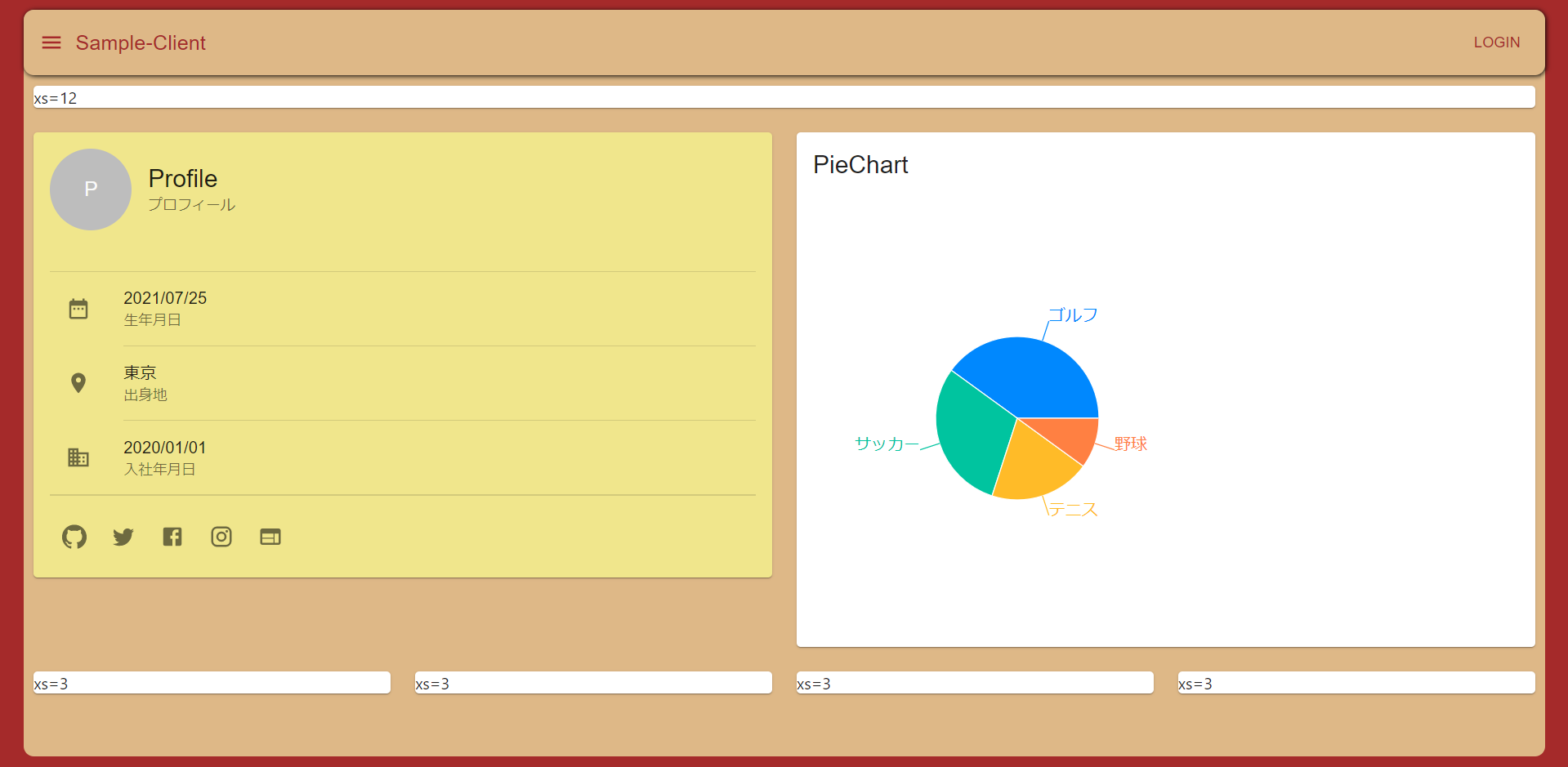 【React TypeScript】Rechartsを使って図を表示してみよう！
